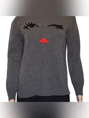 kate spade | Sweaters | Kate Spade New York Broome Street Winking Eye ...